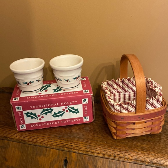 Longaberger | Kitchen | Longaberger Sm Basket Pottery | Poshmark